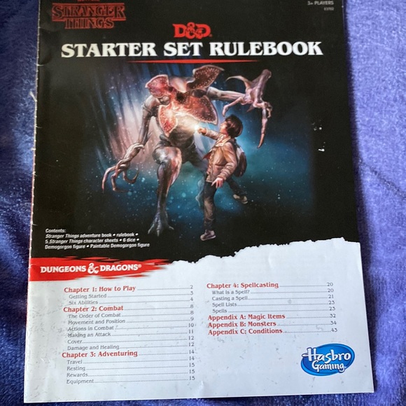 Games | Dd Starter Set Rulebook Stranger Things | Poshmark